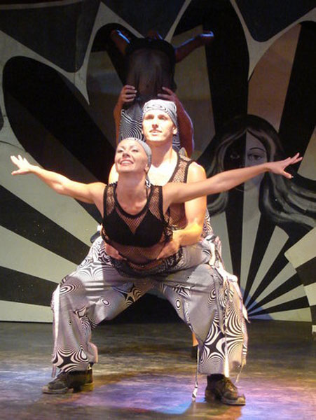 Adagio Aerial Contortion Duo 1114 International Talent Agency Rising