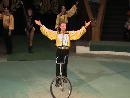 Acrobats On Bicycles And Monocycles/ International Talent Agency ...