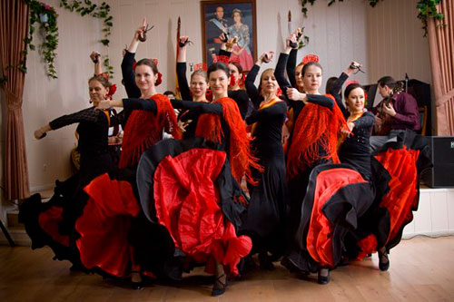 Flamenco Dance Group 9120