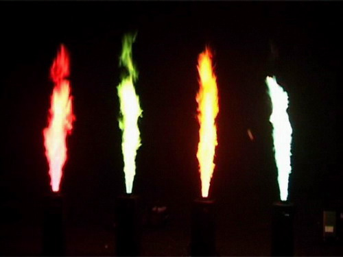 Laser Fire Smoke Show