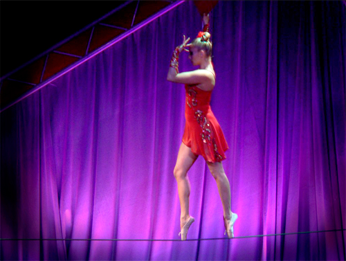 Tight Wire Acrobat Dancer 573